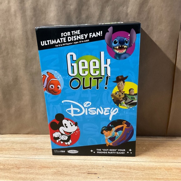 Games | New Geek Out Disney Trivia Party Game Newsealed Copyright 219 ...